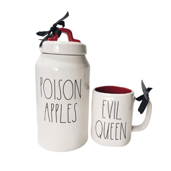 Rae Dunn | Accents | New Rae Dunn Evil Queen Poison Apple Canister And ...